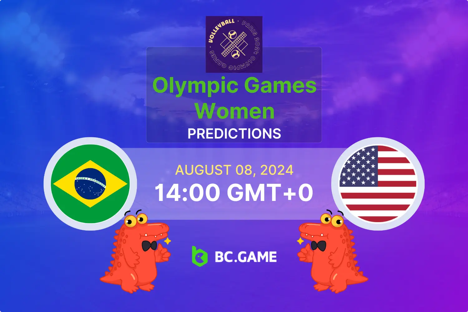Brazil W vs USA W Prediction, Odds, Betting Tips | BC.GAME